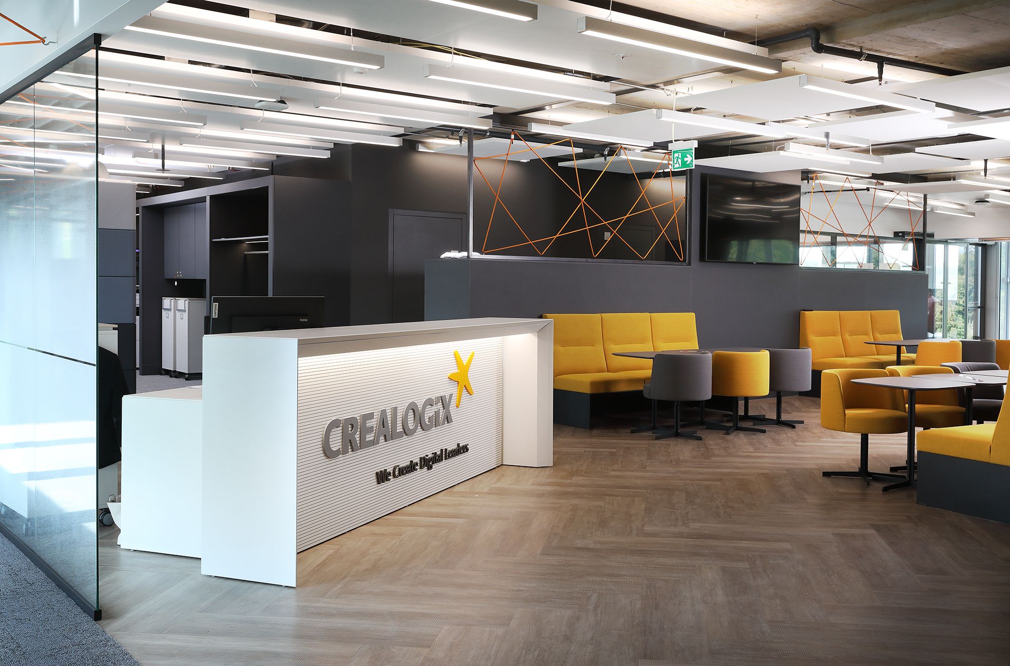 Referenz: Crealogix, Zürich, Schweiz | Human Spaces